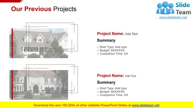 Residential Roofing Proposal PowerPoint Presentation Slides | PPT