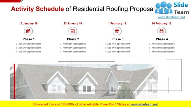 Residential Roofing Proposal PowerPoint Presentation Slides | PPT
