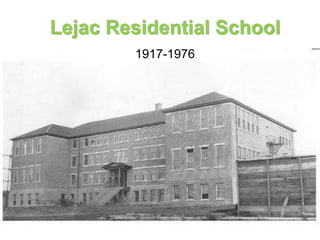 Residential Schools - an introduction | PPTX