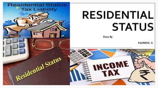 Residential status | PPTX