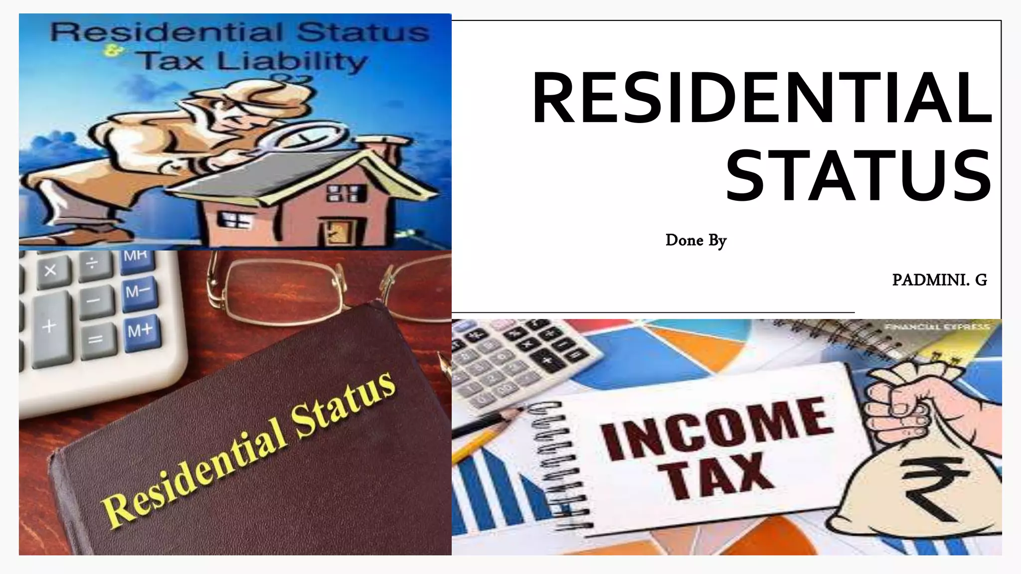 Residential status | PPTX