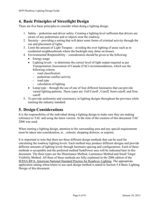 Residential streetlight engineering_practices (1) | PDF