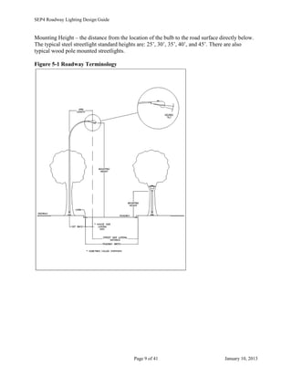 Residential streetlight engineering_practices (1) | PDF