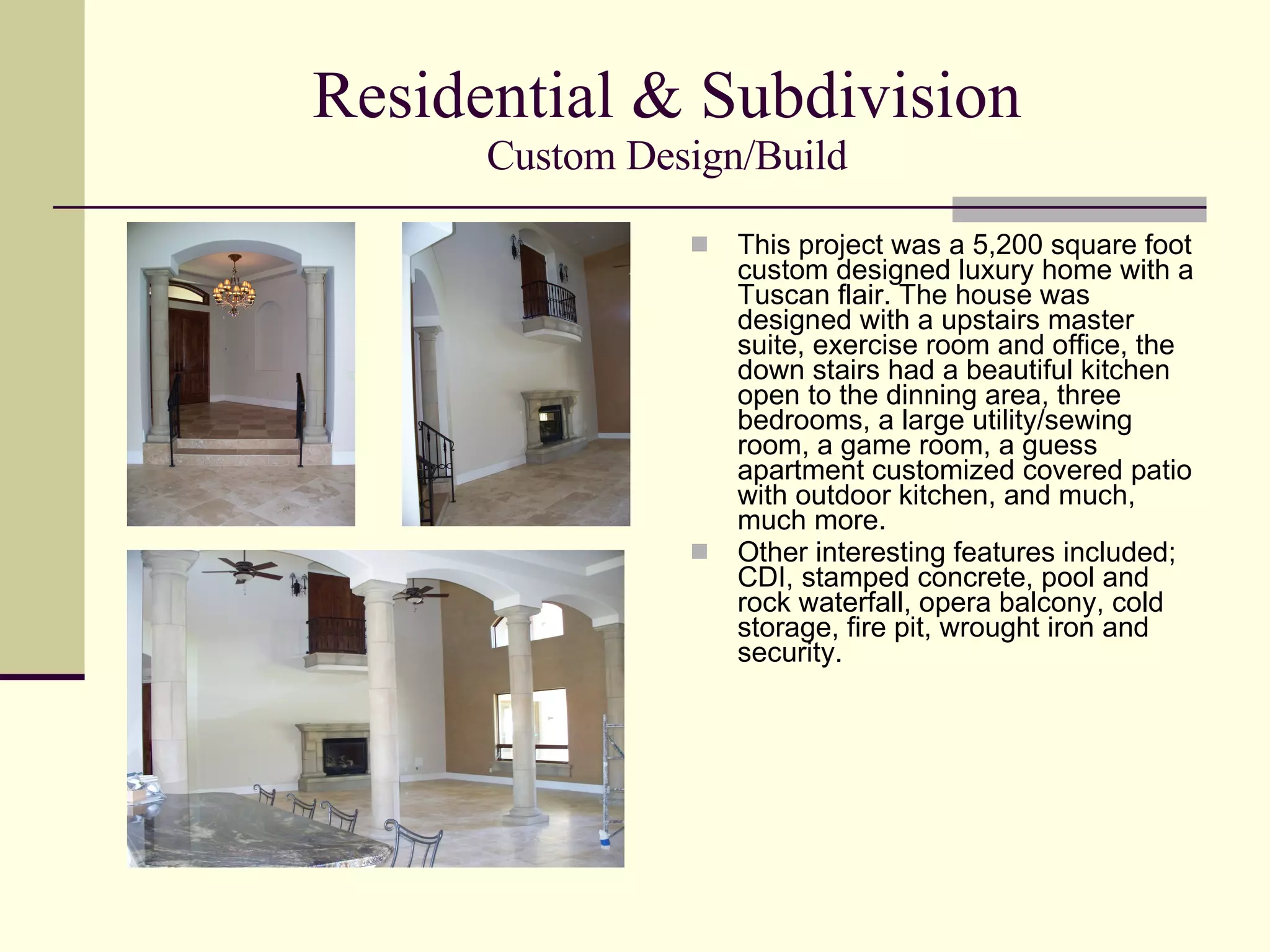 Residential & Subdivision | PPT