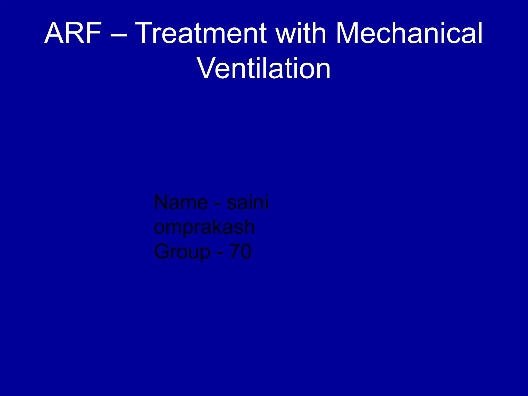 Resident Resp Failure Lecture about respiration center | PPT | Free ...