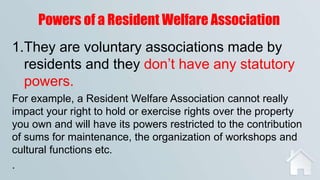 Residents association | PPTX