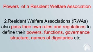 Residents association | PPTX