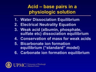 New models of acid-base balance and their application to critical care ...