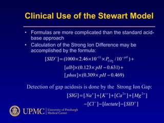 New models of acid-base balance and their application to critical care ...