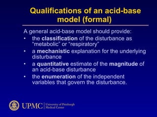 New models of acid-base balance and their application to critical care ...