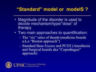 New models of acid-base balance and their application to critical care ...
