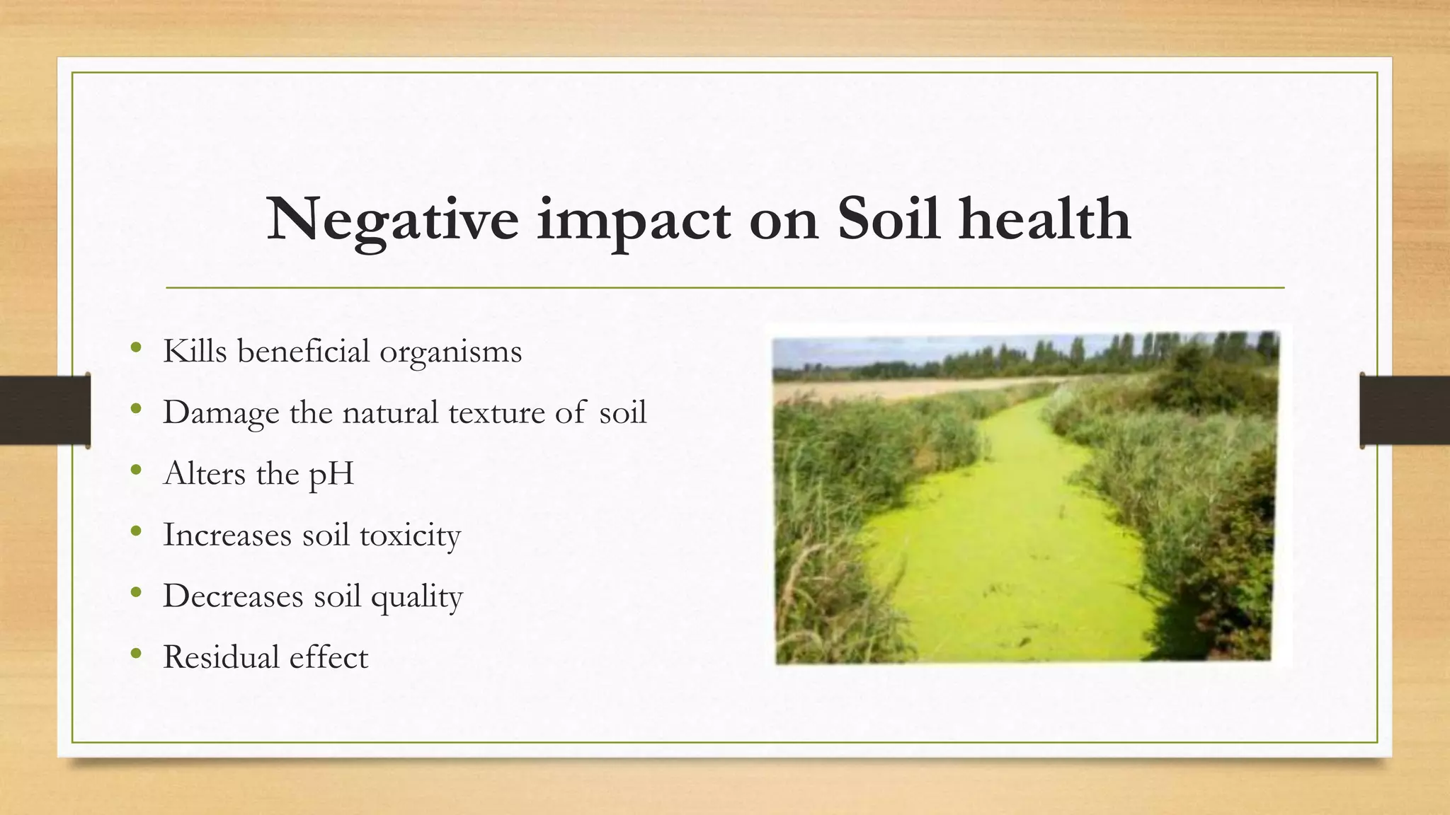 Residual effect of pesticides | PPTX