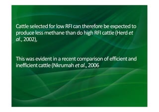 Residual feed intake...muneendra kumar | PDF