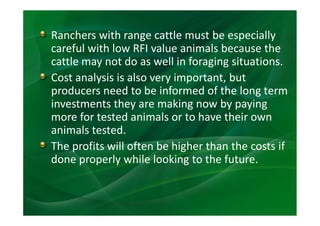 Residual feed intake...muneendra kumar | PDF