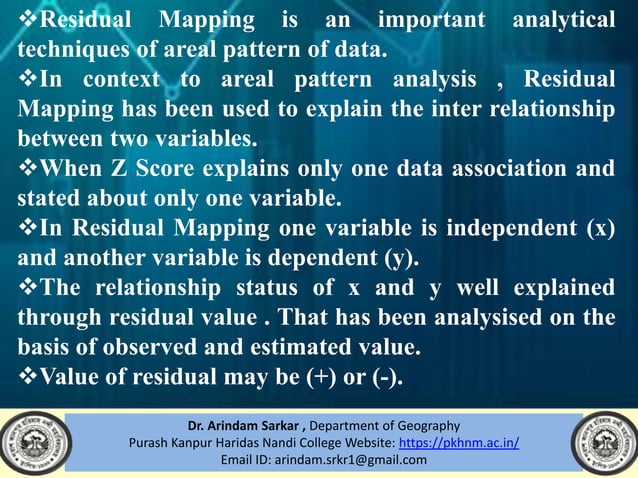 Residual mapping | PPTX | Geography | Science