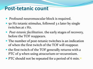 Residual neuromascular blockade,hpoxia in PACU | PPT