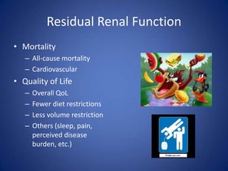 Journal Club: Residual renal function | PPTX