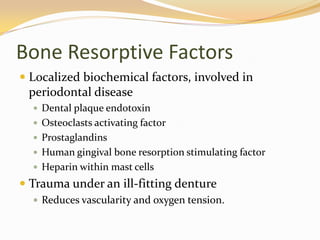 Residual ridge reduction and flabby ridges | PPSX