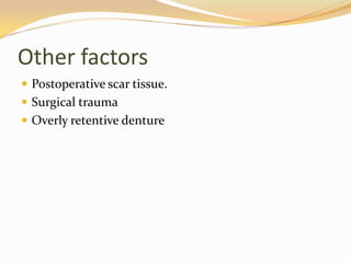 Residual ridge reduction and flabby ridges | PPSX
