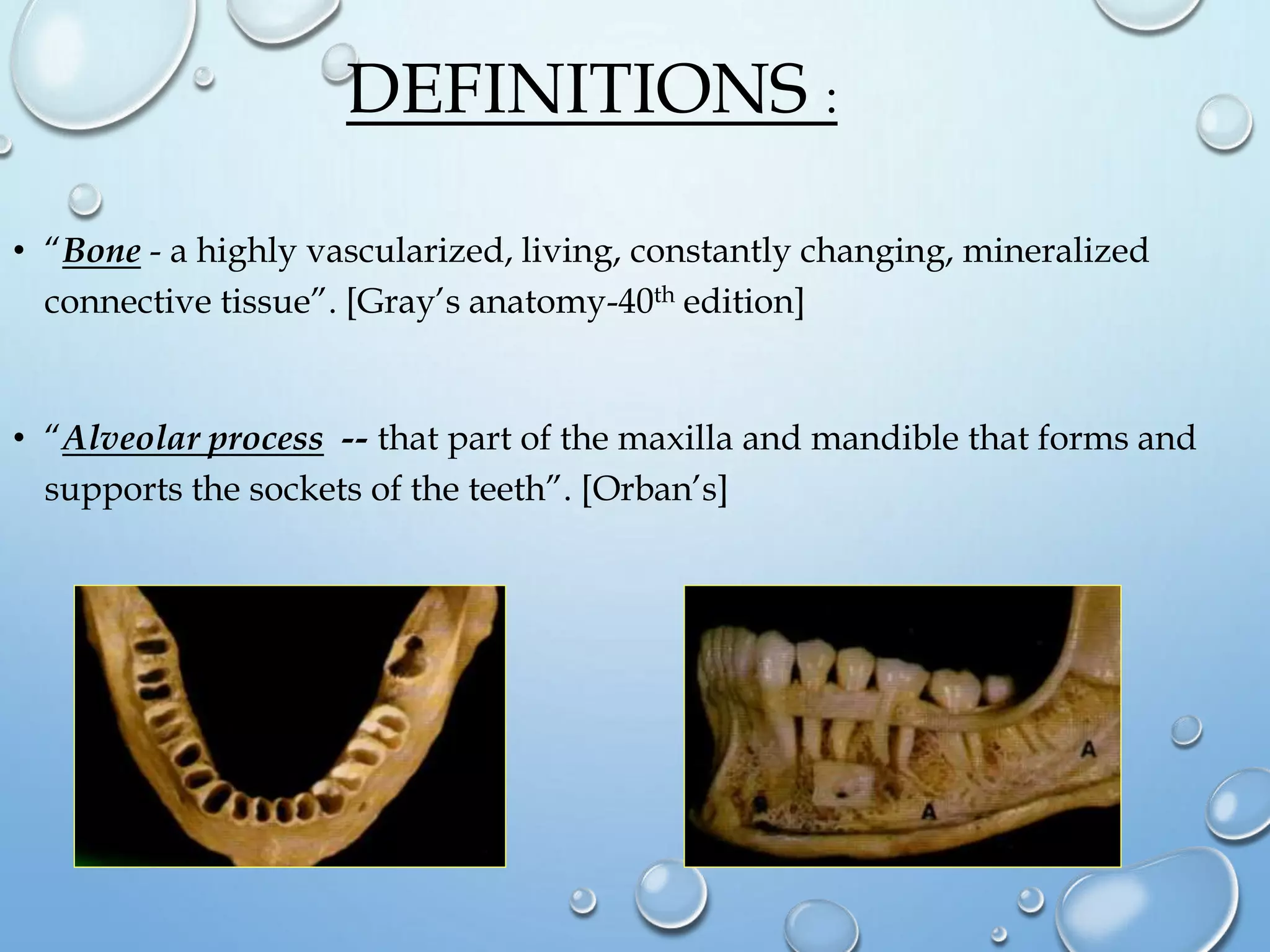Residual ridge resorption | PPTX