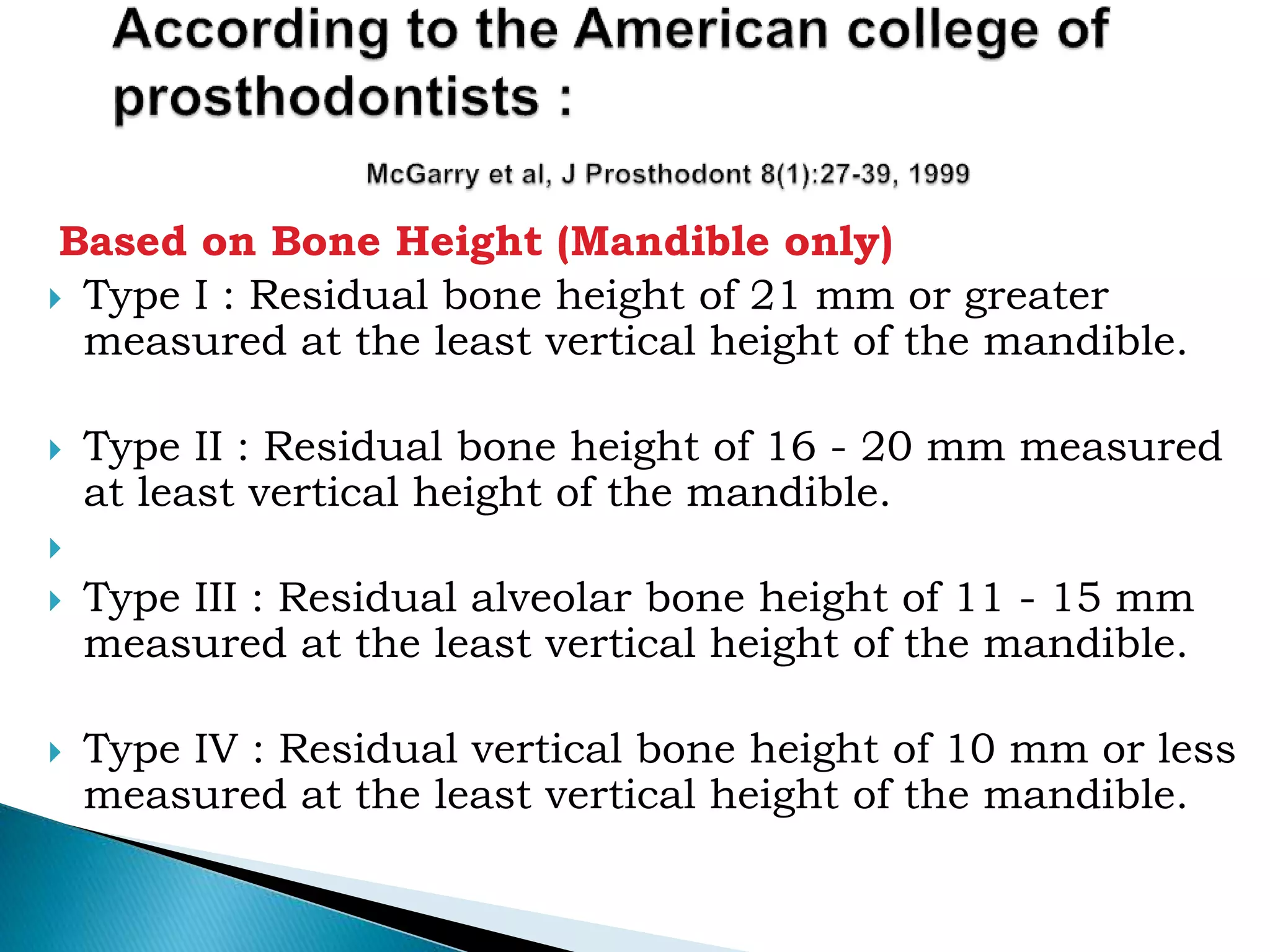 Residual ridge resorption | PPTX