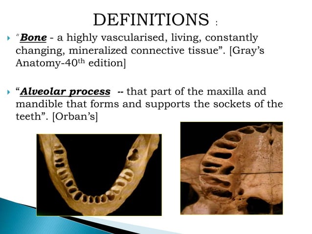 Residual ridge resorption | PPTX | Bone and Joint Conditions | Diseases ...