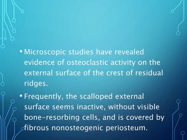 residual ridge resorption in cd patients | PPT