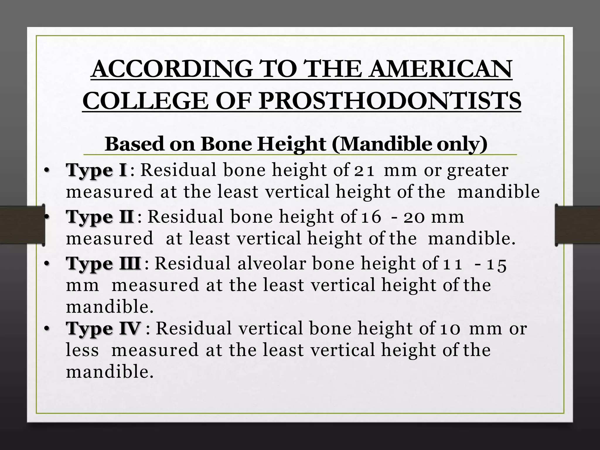 Residual ridge resorption | PPTX