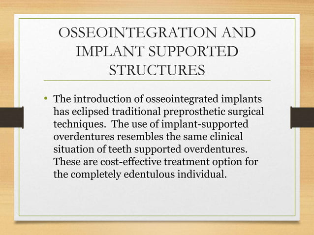Residual ridge resorption | PPTX | Dental Health | Diseases and Conditions