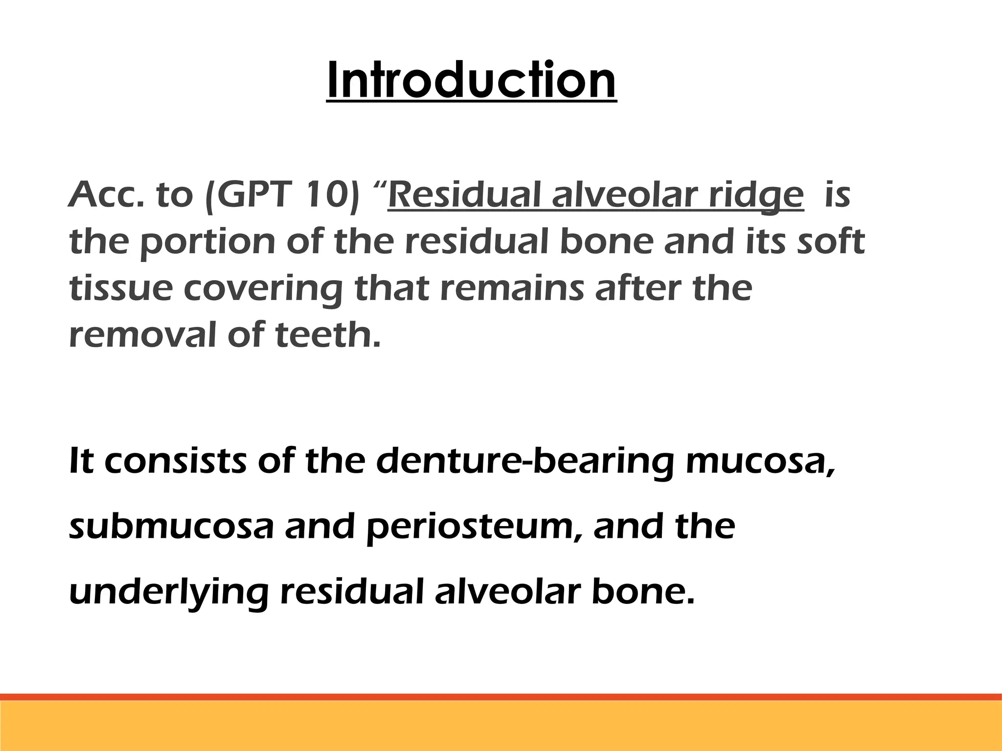 residual ridge resorption seminar final [Autosaved] latest.ppt