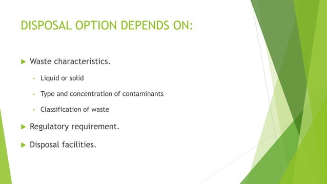 Residuals of industrial wastewater treatment | PPT