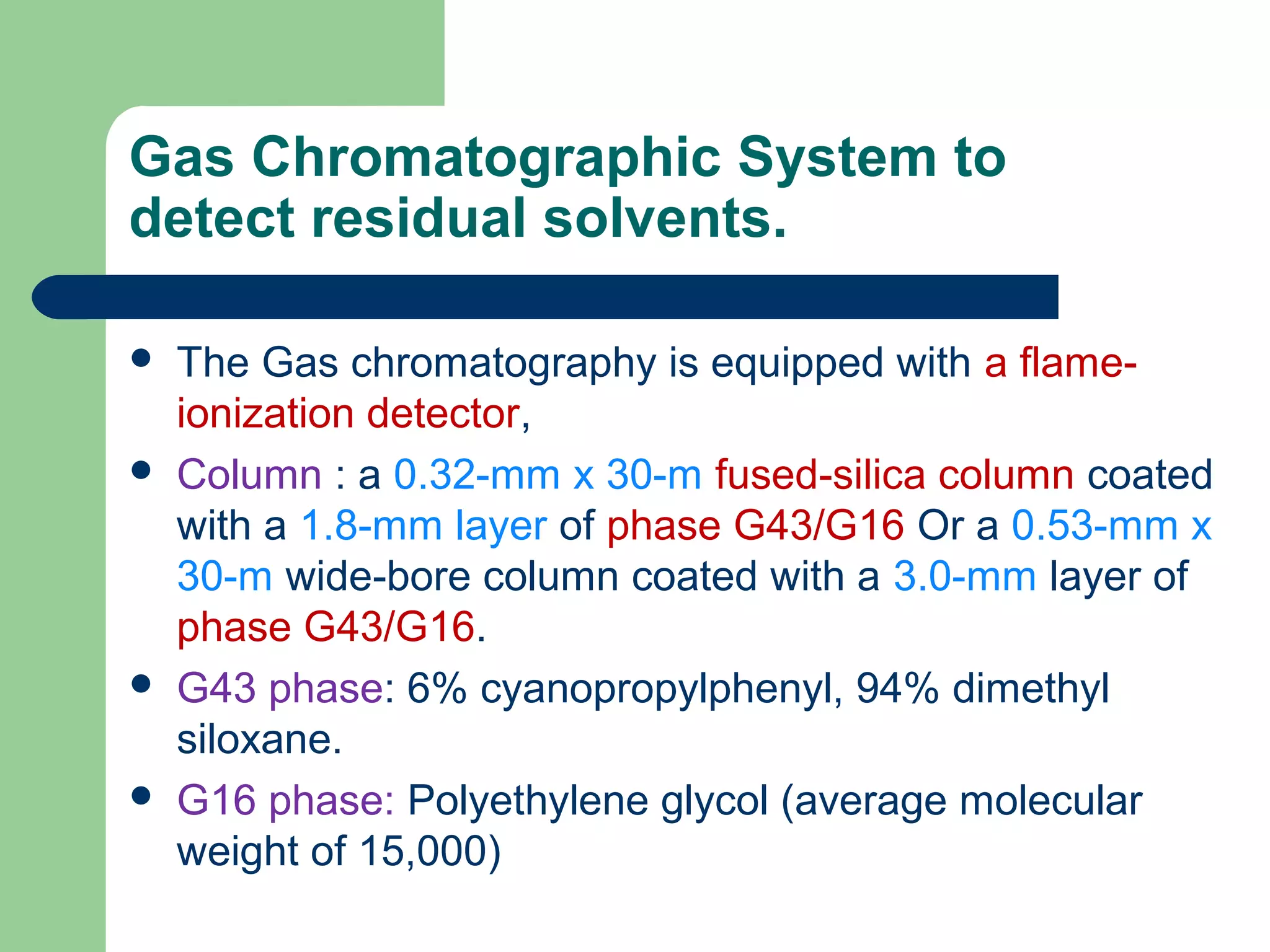 Residual solvent | PPT
