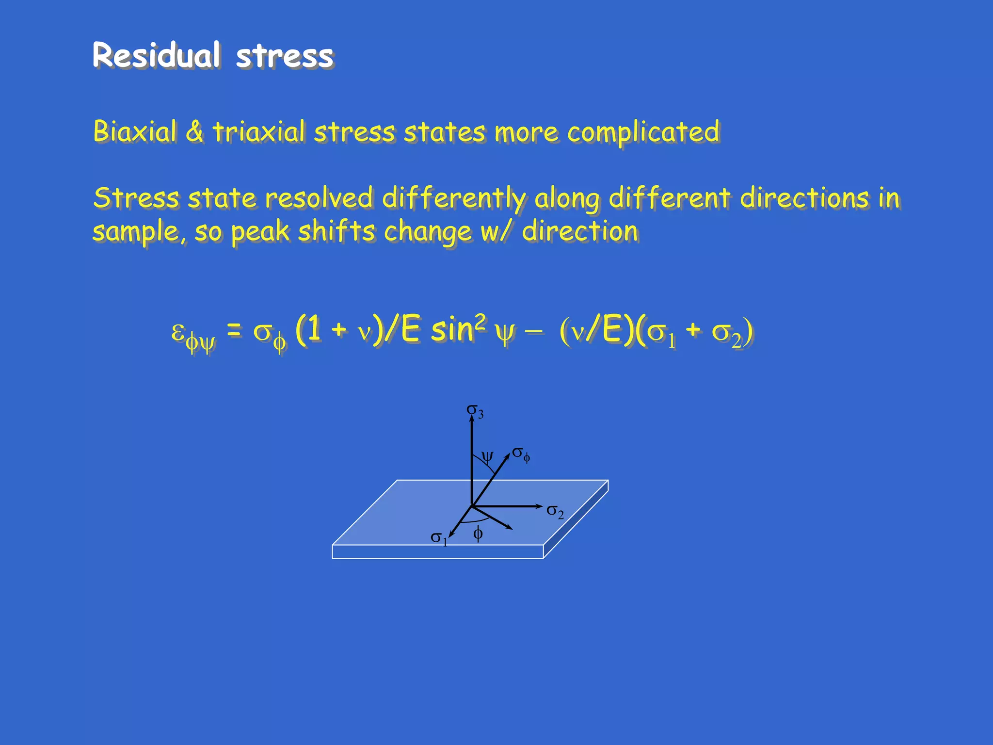 Introduction to XRD and Residual Stress Measurement | PPT