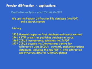 Introduction to XRD and Residual Stress Measurement | PPT