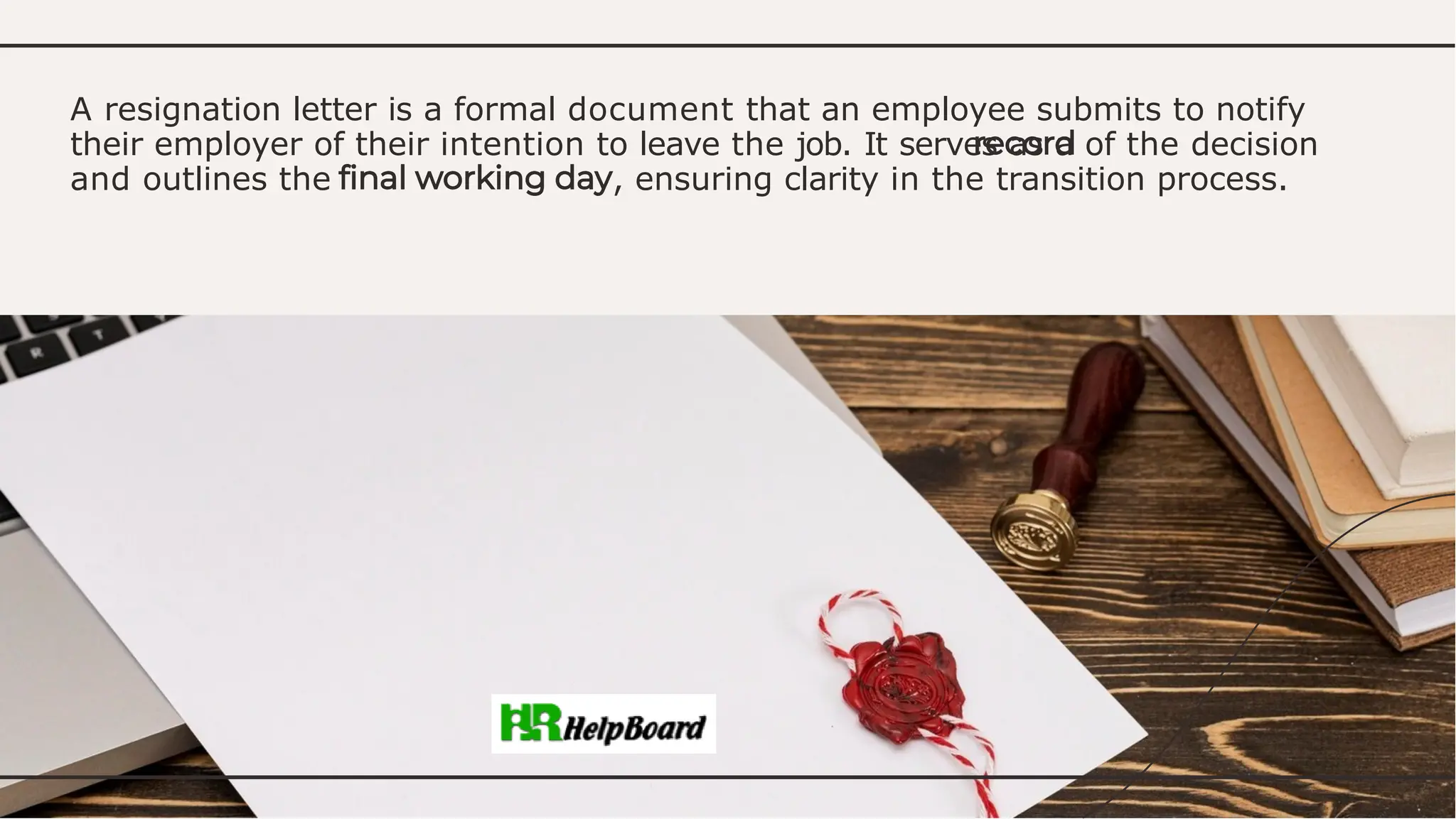Resignation Letter Acceptance, Resignation Acceptance | PPT