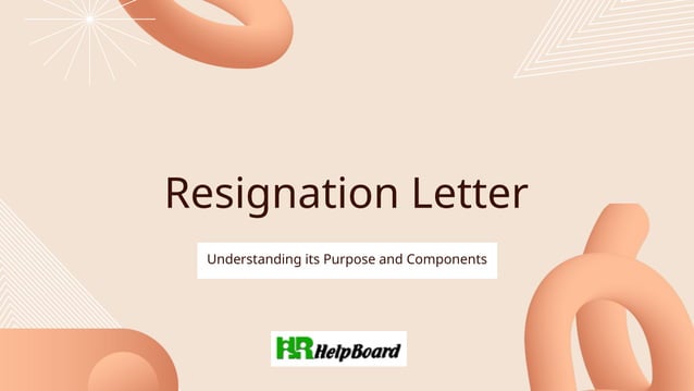 Resignation Letter Template, Resignation Letter Sample | PPT