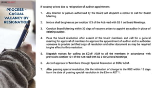 Resignation of Auditor | PPTX