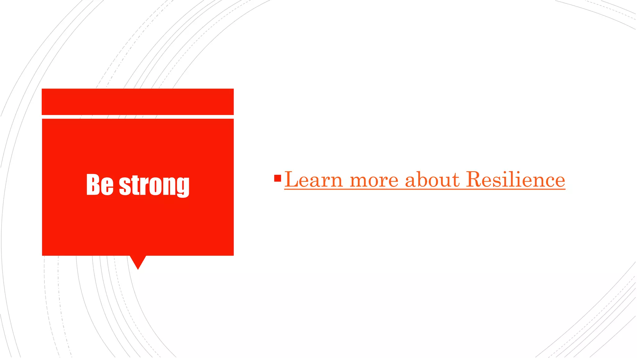 Resilience 12 power words | PPT