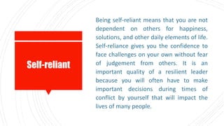 Resilience 12 power words | PPT