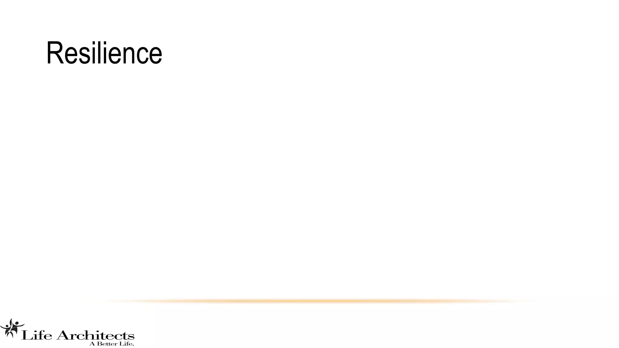 Resilience | PPT | Free Download