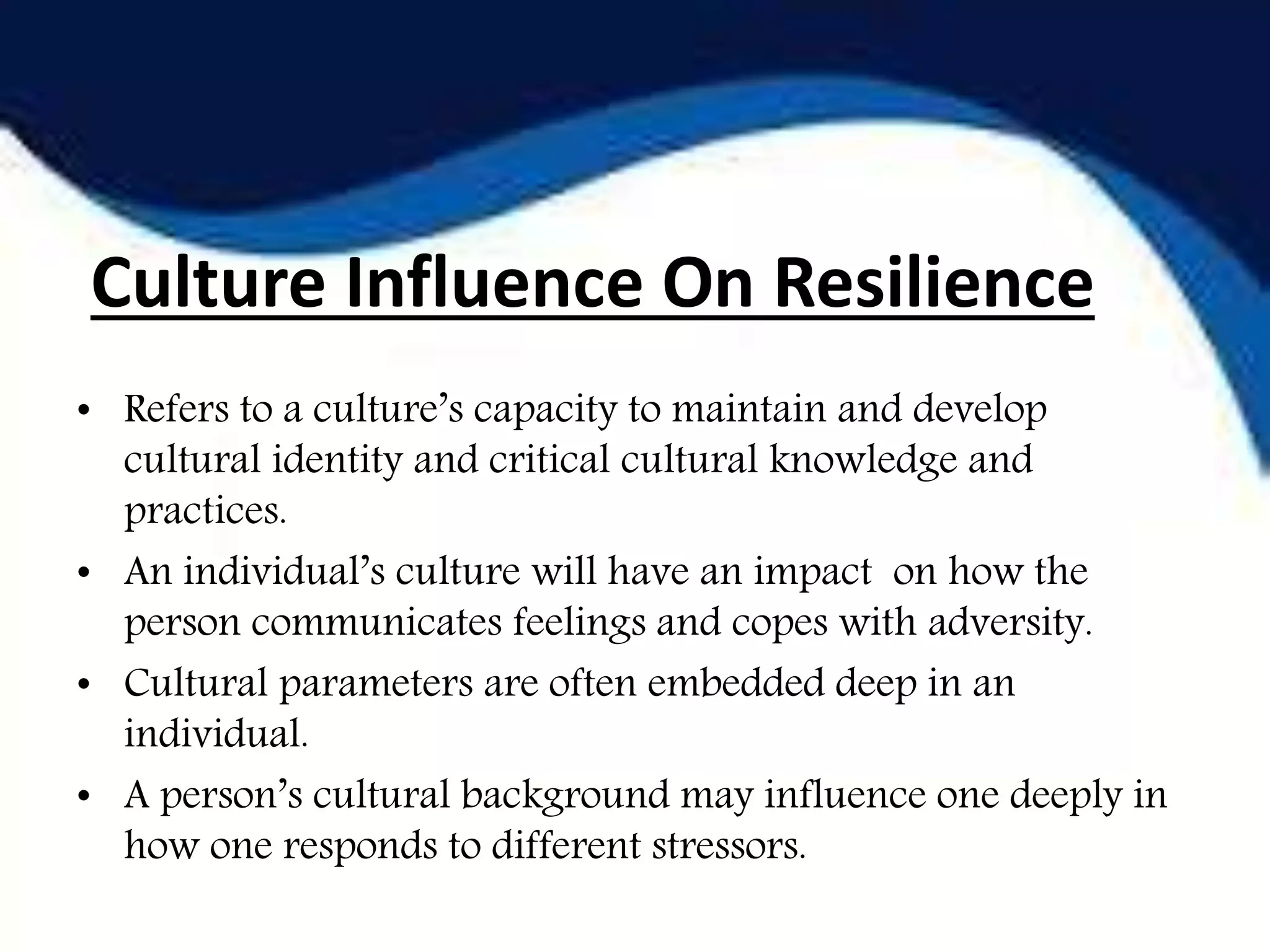 Resilience | PPTX