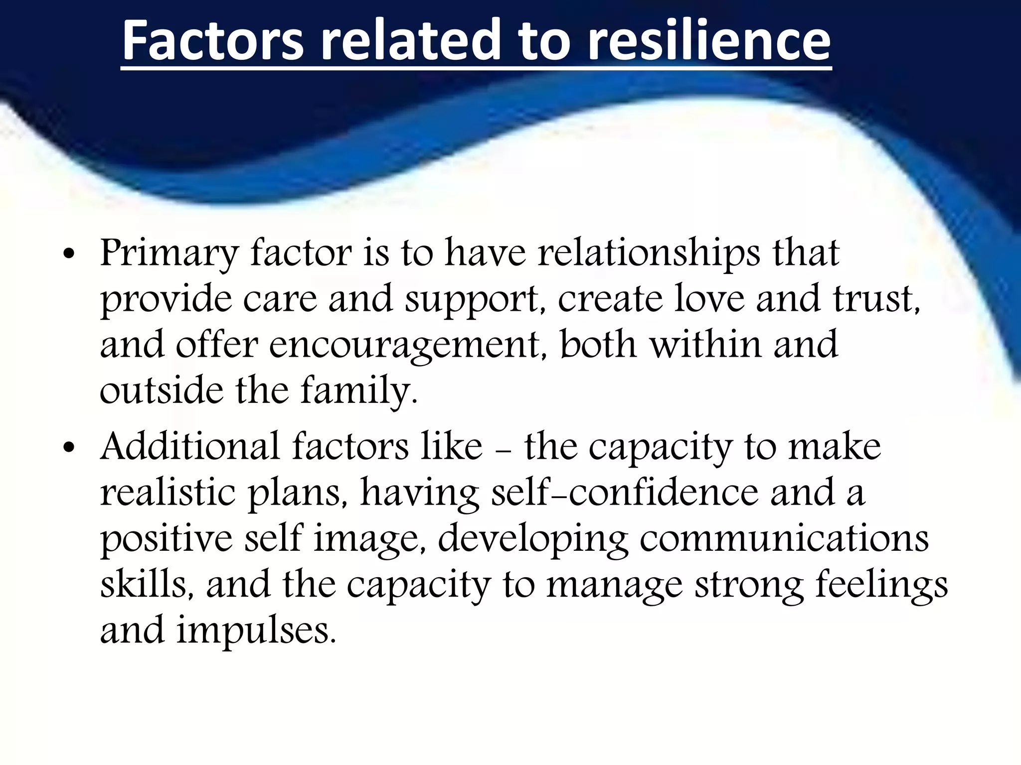 Resilience | PPTX