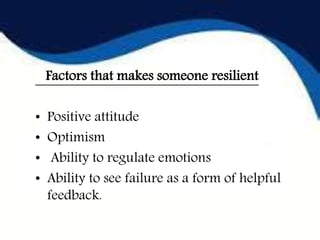 Resilience | PPTX