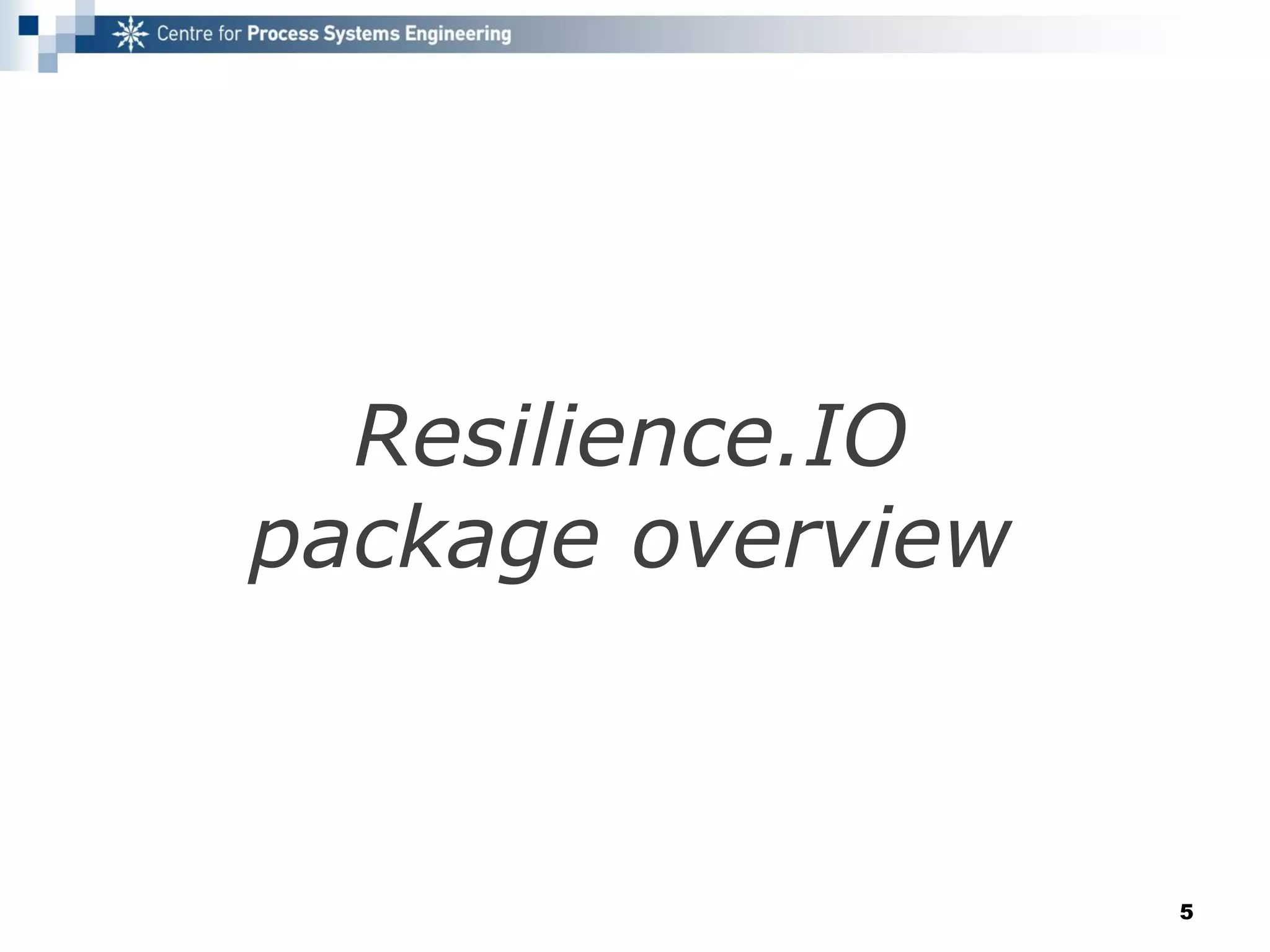 resilience.io WASH sector prototype debut training workshop | PPT