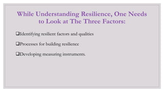 Resilience | PPTX