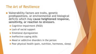Building Resilience for Recovery | PPTX