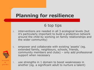 Resilience (Final) | PPT | Parenting | Family and Relationships