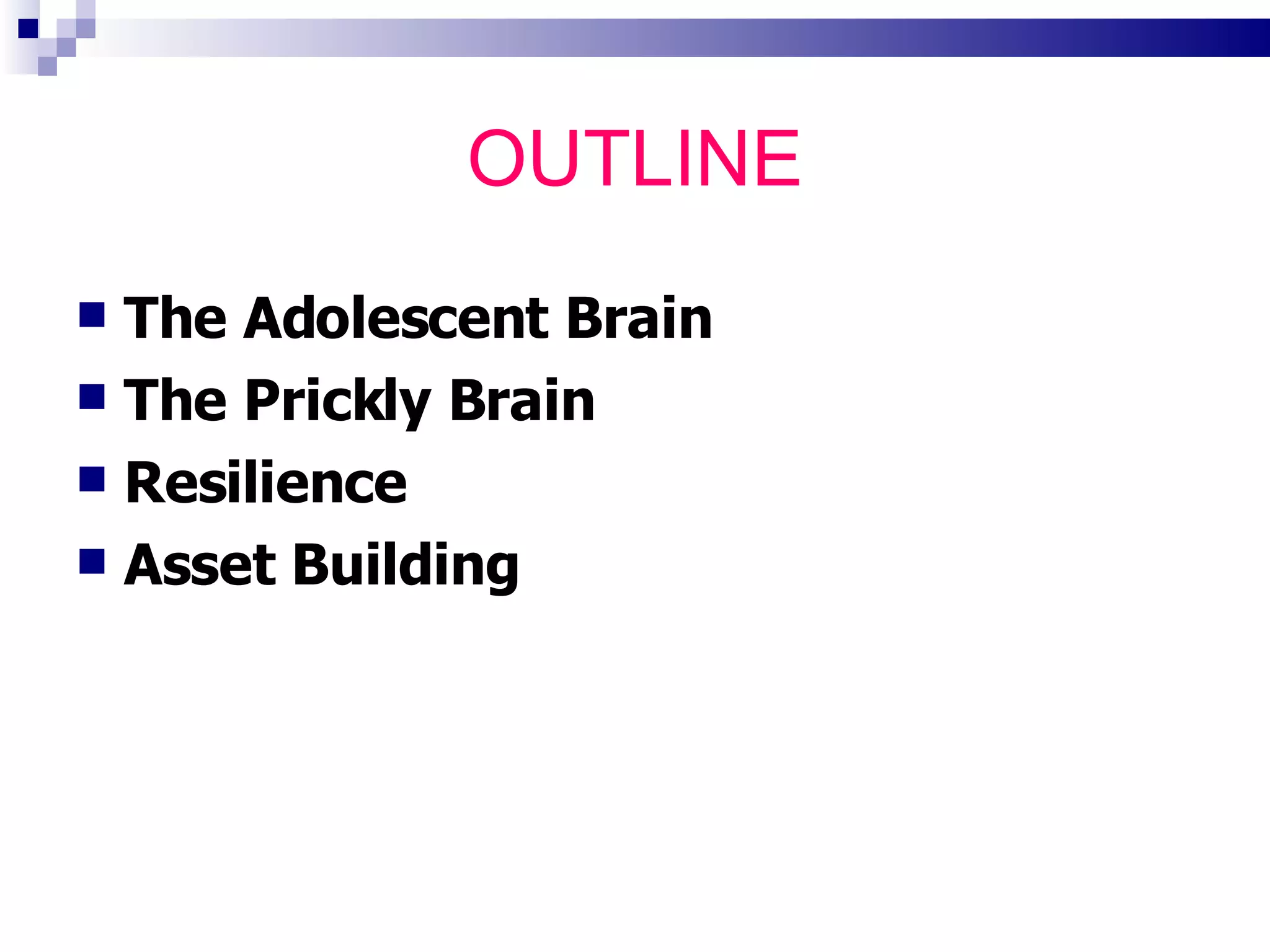 Youth Resiliency & Mental Health Workshop - Dr. Jean Clinton | PPT
