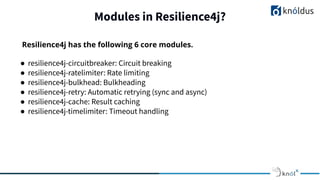 Introduction to Resilience4j | PDF