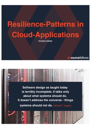 Resilience-Patterns in Cloud-Applications | PDF